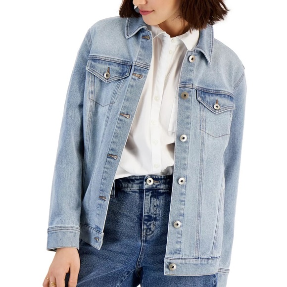 Style & Co. | Jackets & Coats | Nwtstyle Co Womens Denim Jacket | Poshmark
